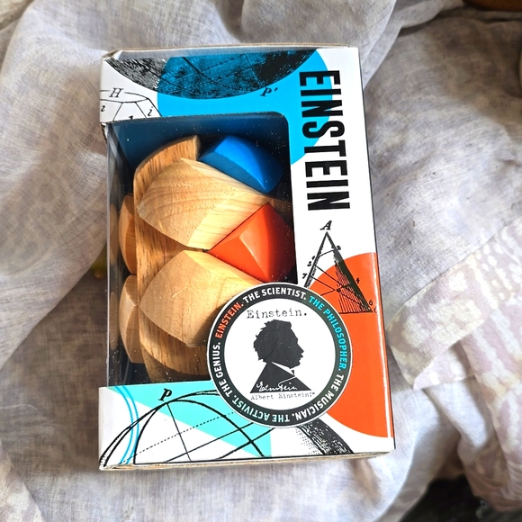 Other | Einstein Electron Interlock 3d Wood Puzzle New | Poshmark